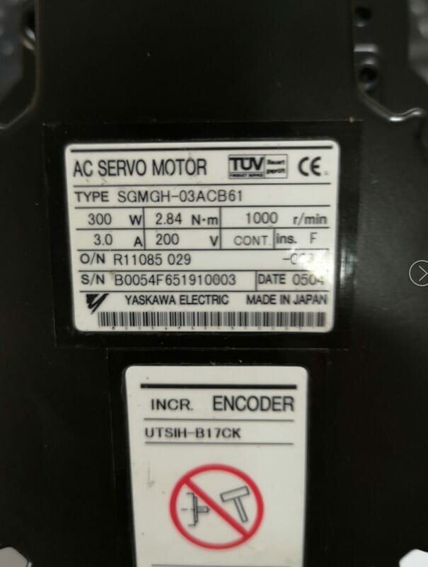 Модуль YASKAWA SGMGH-03ACB61