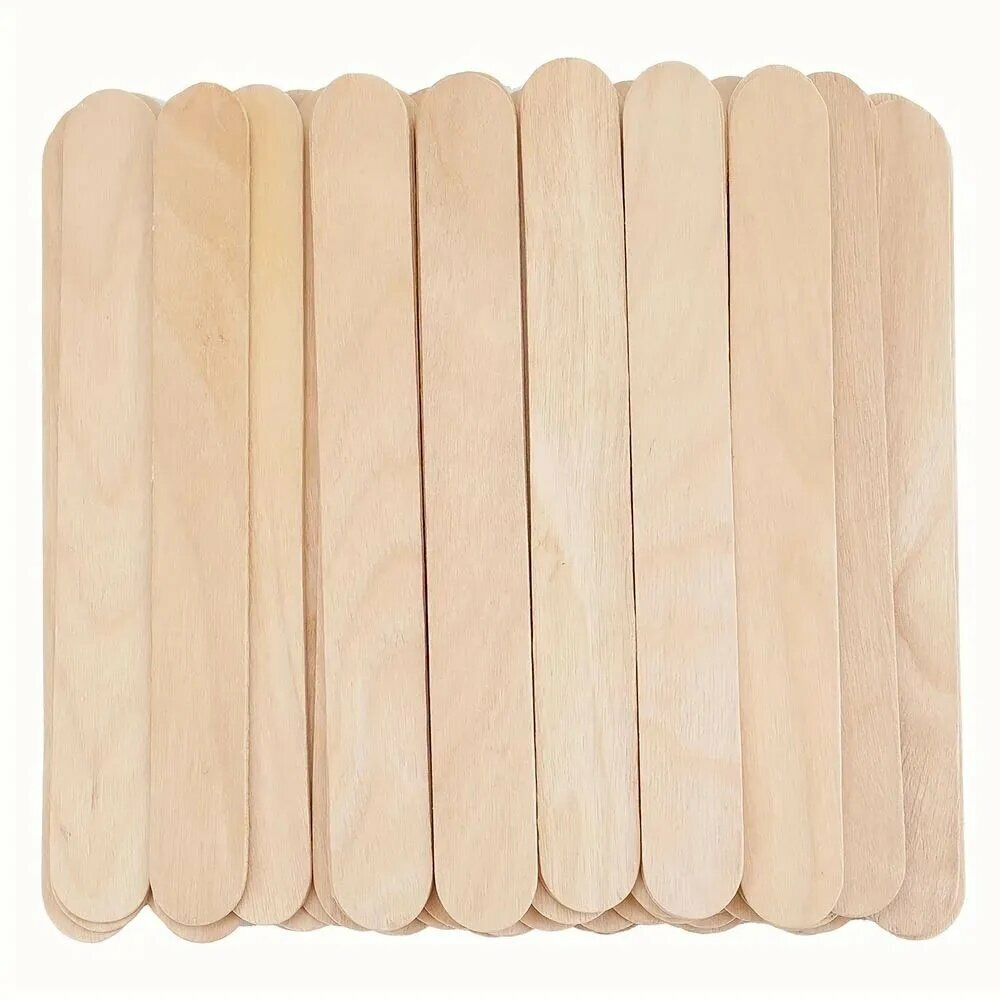 Деревянные палочки для воска VIILIFE 10pcs