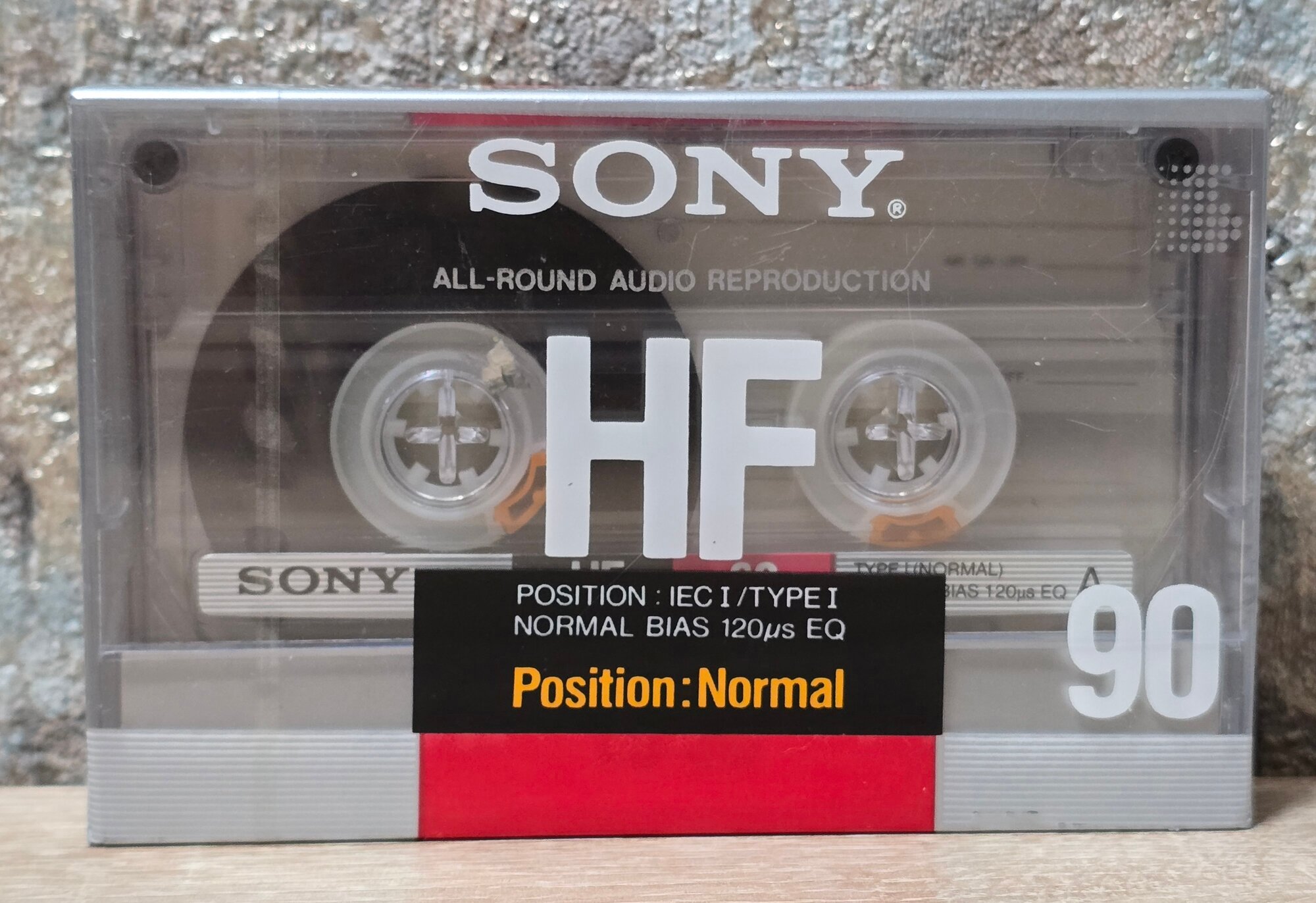Аудиокассета SONY HF серебро