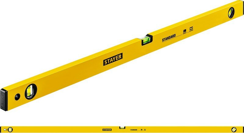 Уровень строительный 200см Stayer 3460-200_z04 Standart, с линейкой