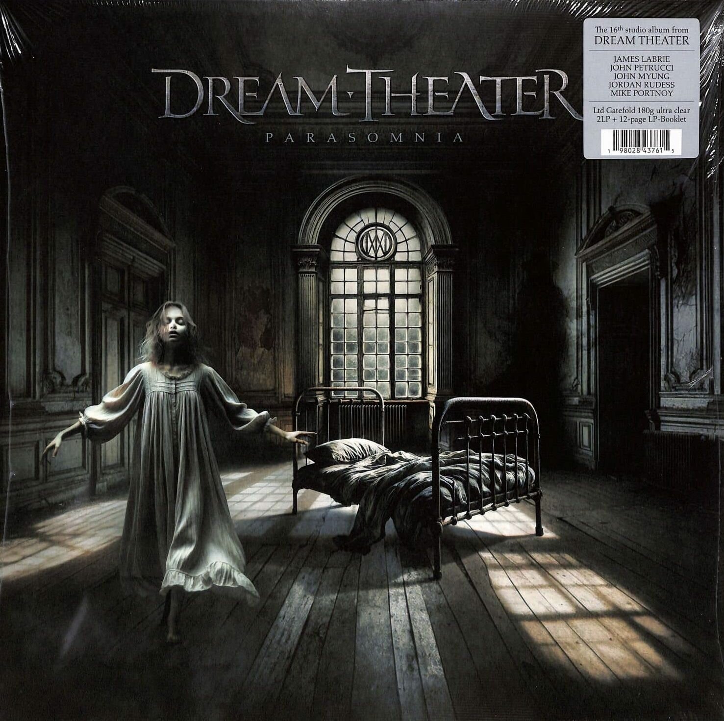 DREAM THEATER. Parasomnia (2LP Gatefold, With 12-page LP-booklet, Ultra Clear Vinyl/Виниловая пластинка)