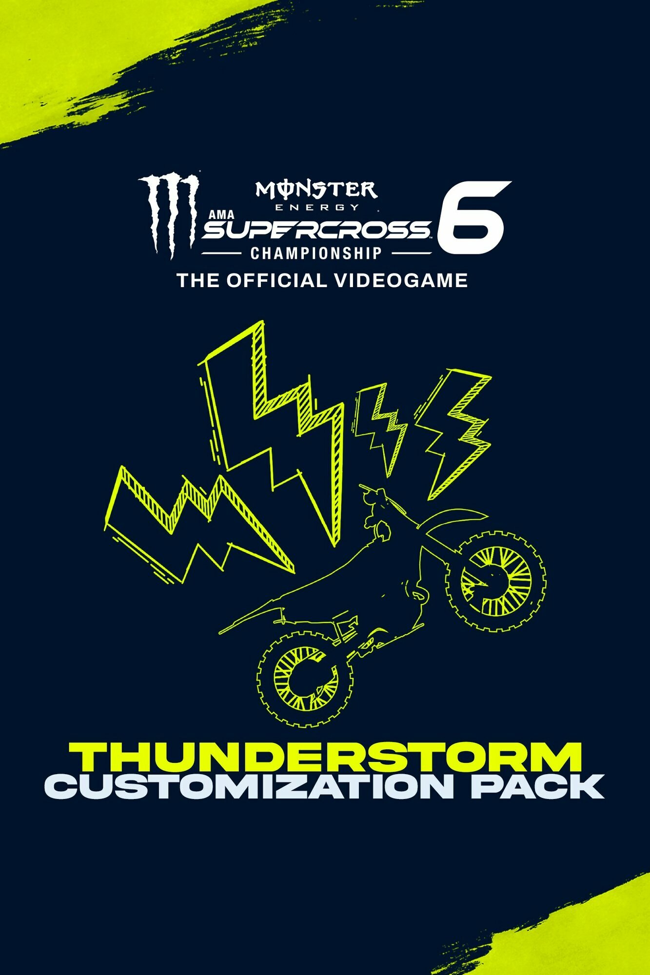 Monster Energy Supercross 6 - Customization Pack Thunderstorm — DLC (DLC) — ключ активации Xbox / Microsoft Store · Xbox Series X|S · цифровой ключ · любой регион