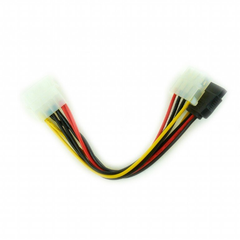 Кабель размножитель питания Molex+SATA