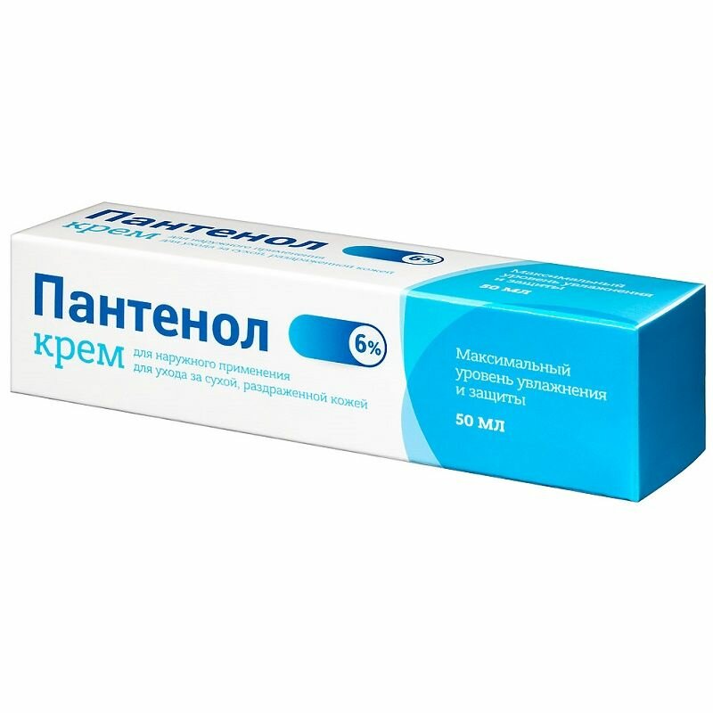 PL Пантенол 6% крем для наружного применения при повреждениях кожи 50 мл 1 шт