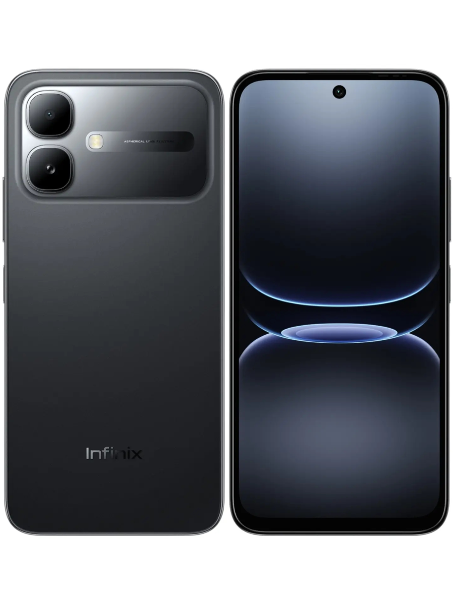 Смартфон Infinix Smart 20 6.78", 4/64Gb, X6840B, NFC, IPS, 120Гц, 5200мАч, черный