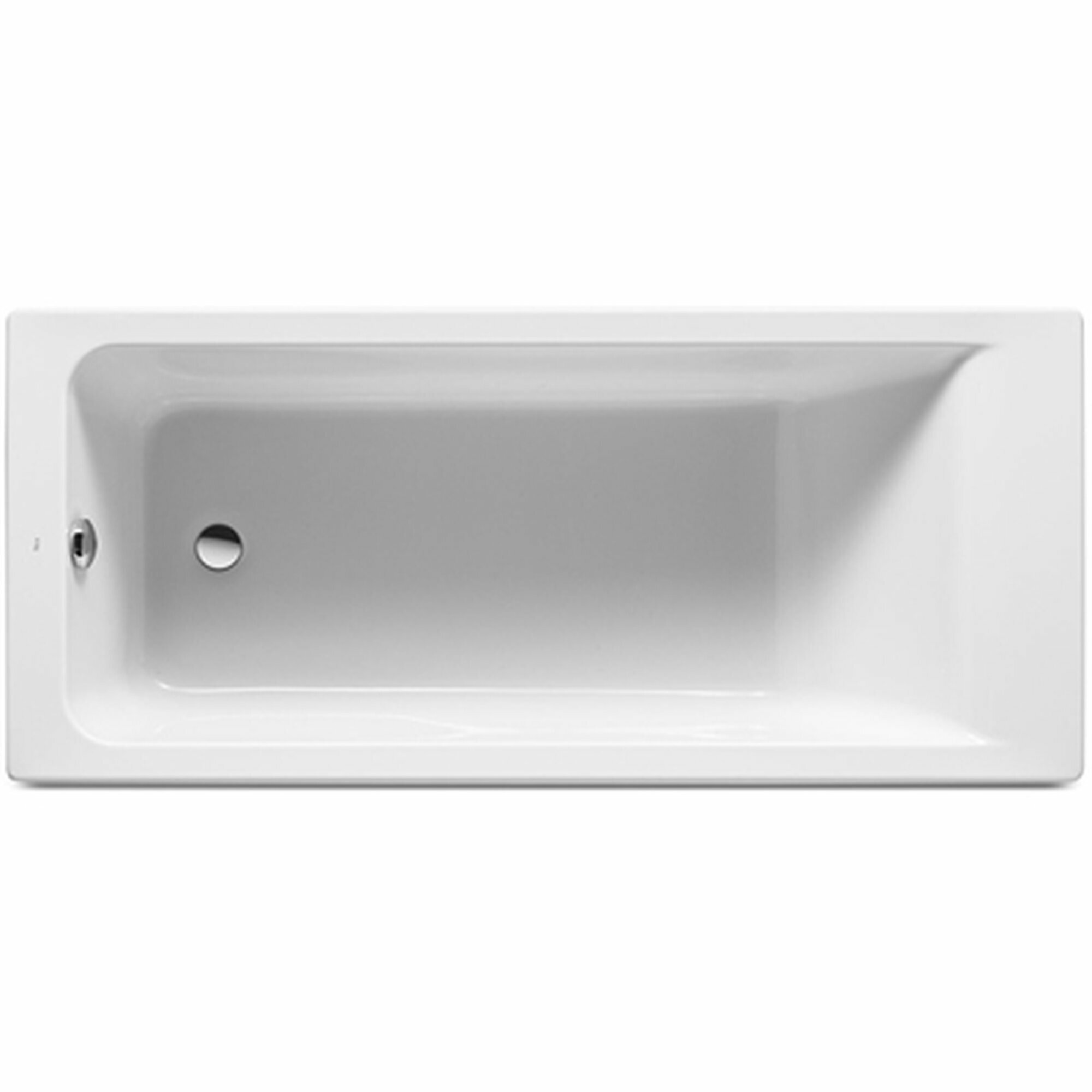 Ванна прямоугольная Roca (Рока) акриловая Easy 1700х750 мм арт. ZRU9302899 (без гидромассажа) , (без монтажного комплекта/ножек)