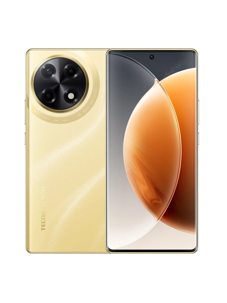 Смартфон TECNO Camon 30S 8/128Gb, золотистый