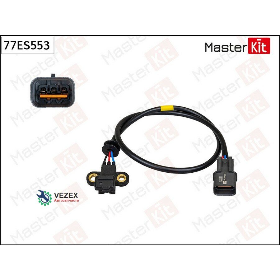 MASTERKIT 77ES553 Датчик, положение распредвала MITSUBISHI PAJERO II PAJERO SPORT 3.0 3.5 77ES553