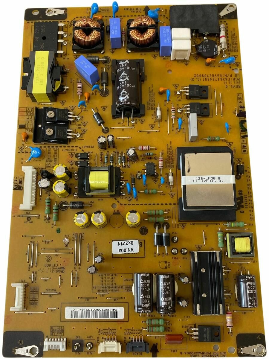 Блок питания (3PAGC10091A-R), для телевизора Samsung 55LM660S