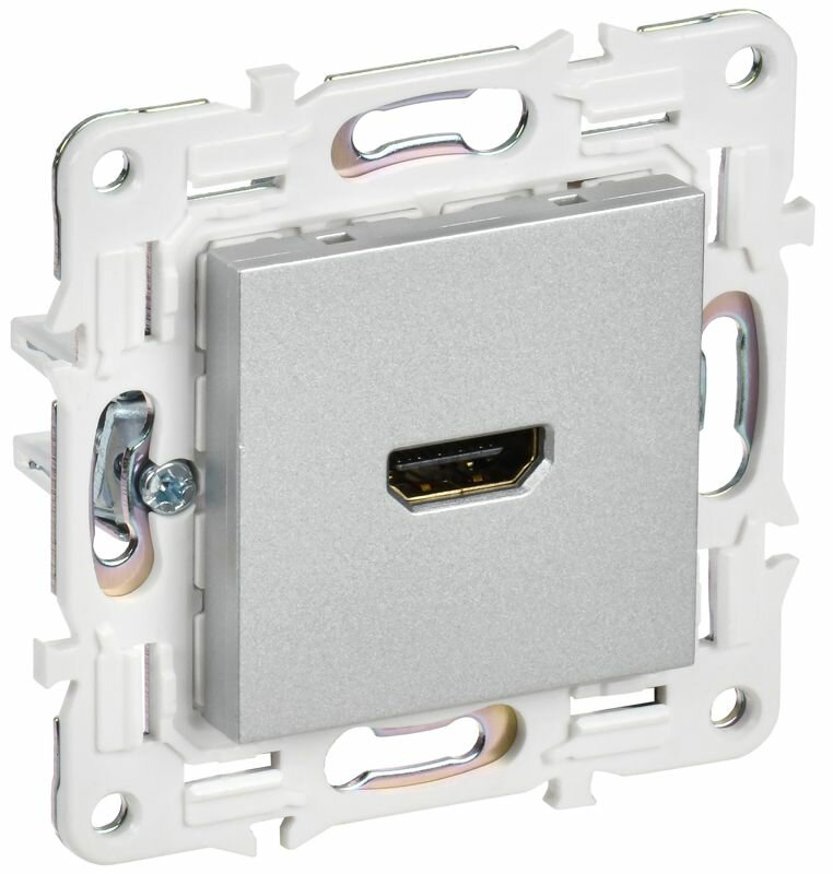 Розетка HDMI SKANDY SK-H01S серебр. IEK SK-H10-K23