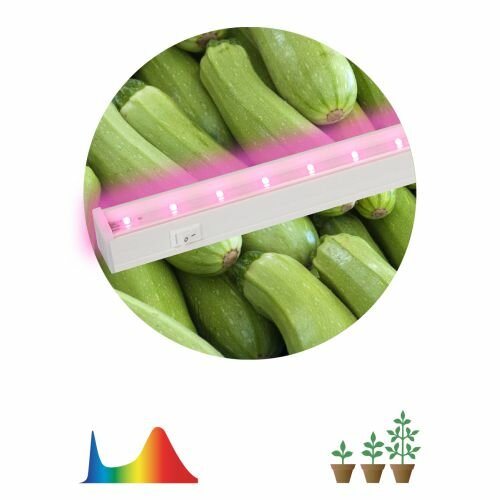 Светильник светодиодный LLED-05-T5-FITO-9W-W линейный фито ЭРА Б0028199