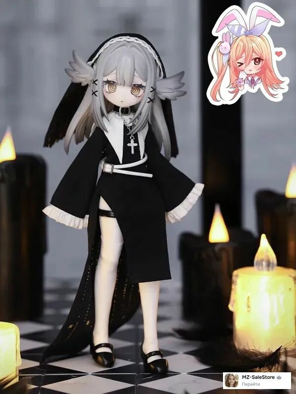 Meki/Сердце творения 1/12 bjd doll