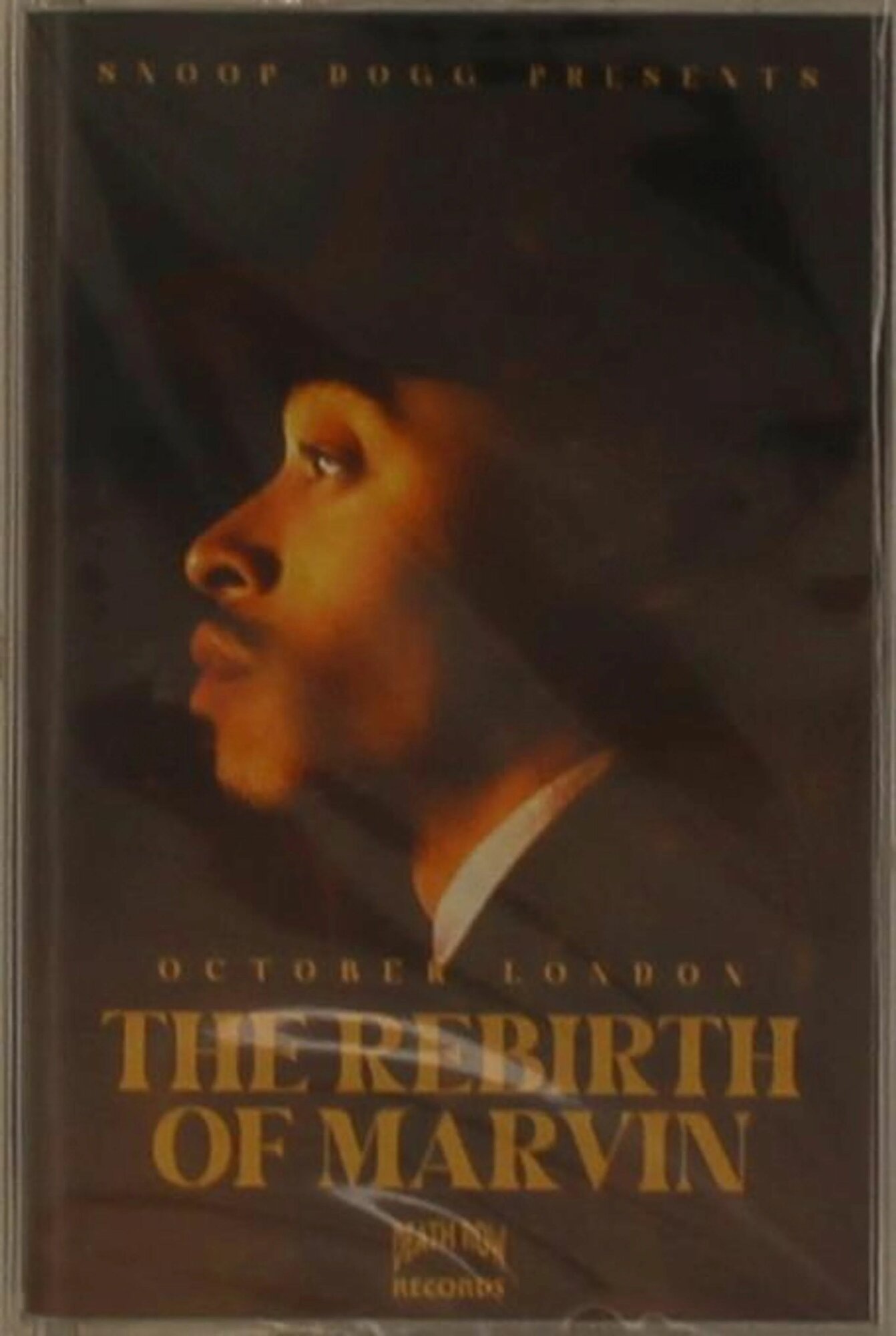 October London - The Rebirth Of Marvin (MC), 2025 Death Row, Clear Cassette, Фирменная Аудио кассета