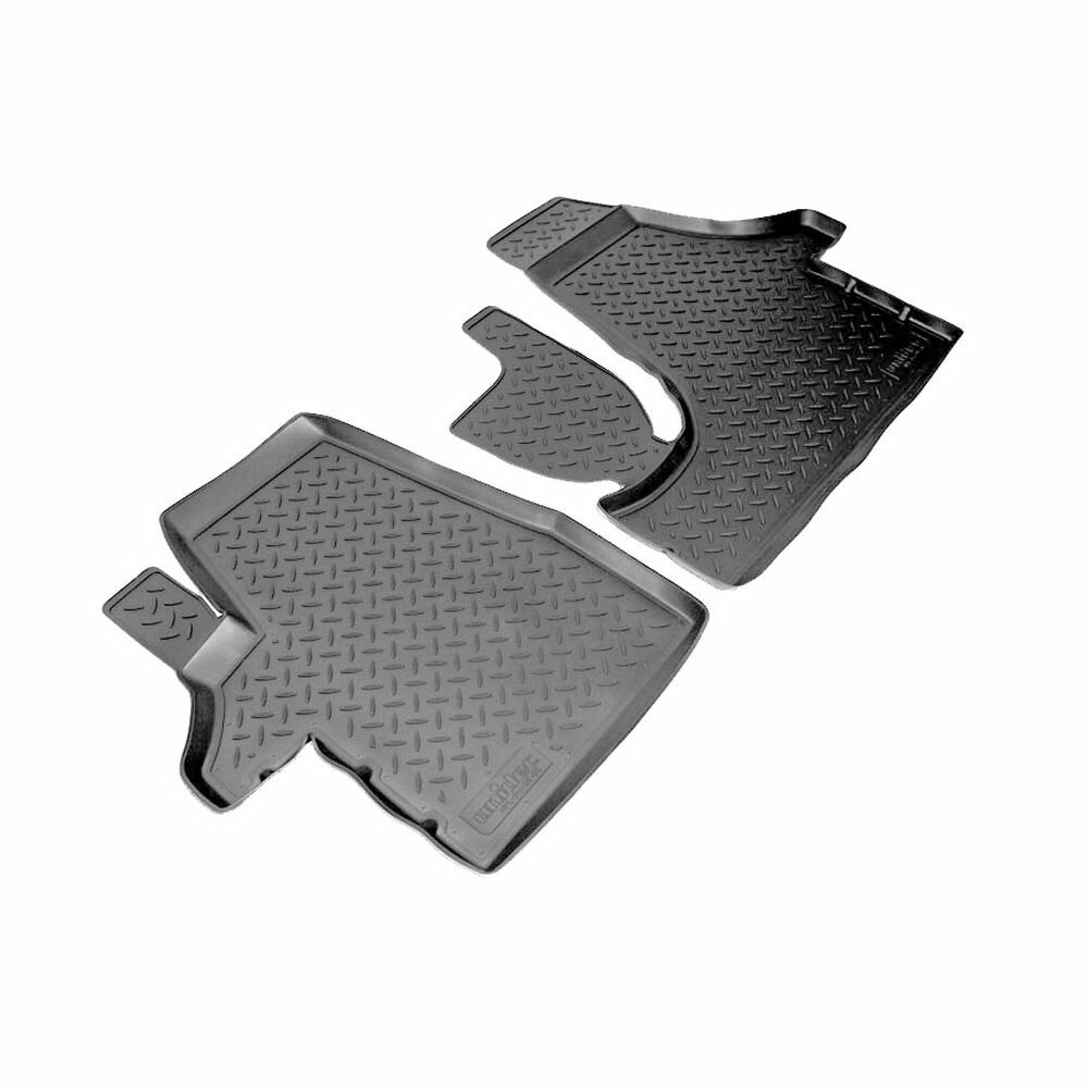 Коврики салонные для Volkswagen T5 2003 пер, 2 мест Volkswagen T6 NORPLAST NPL-Po-95-85