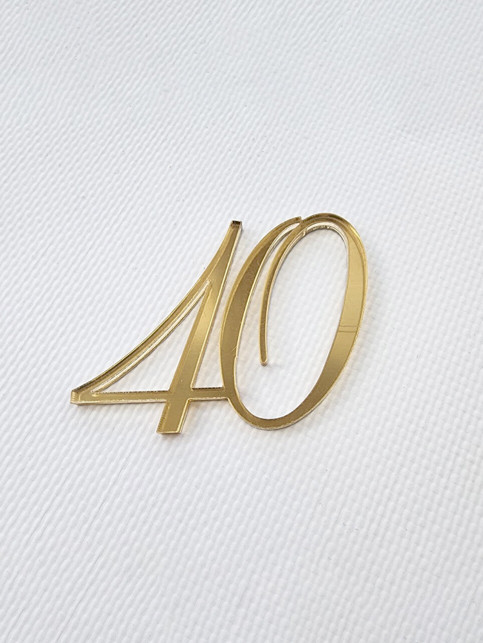 Топпер для торта цифра 40