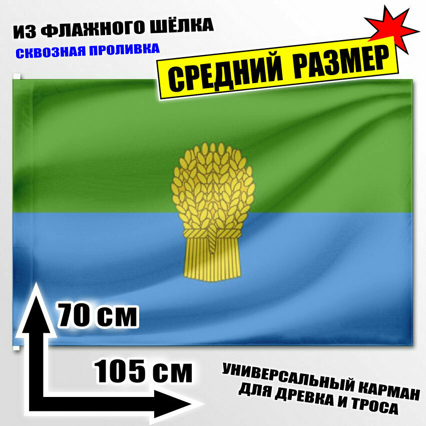 Флаг средний Сызранского района 105x70 см