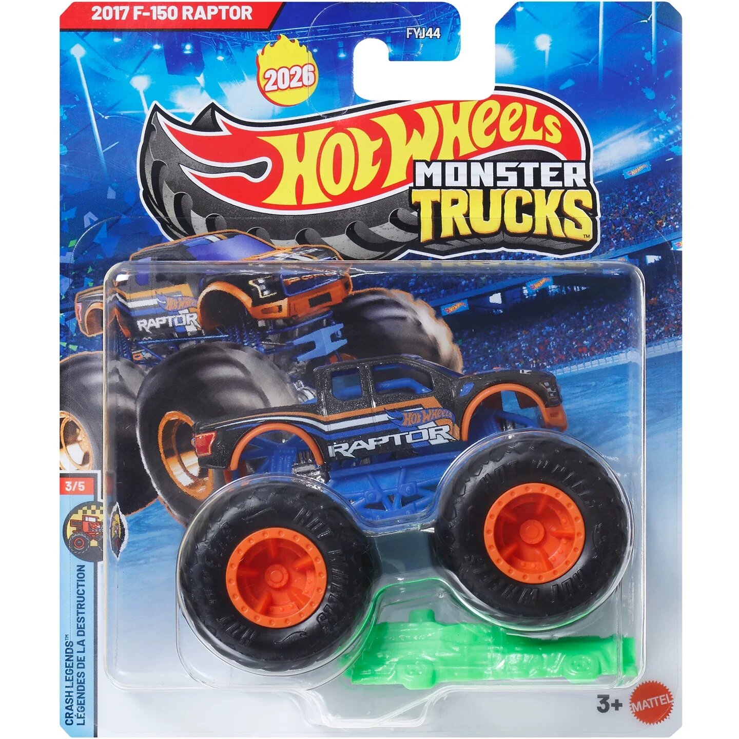 Hot Wheels Монстр Траки металлический внедорожник 10