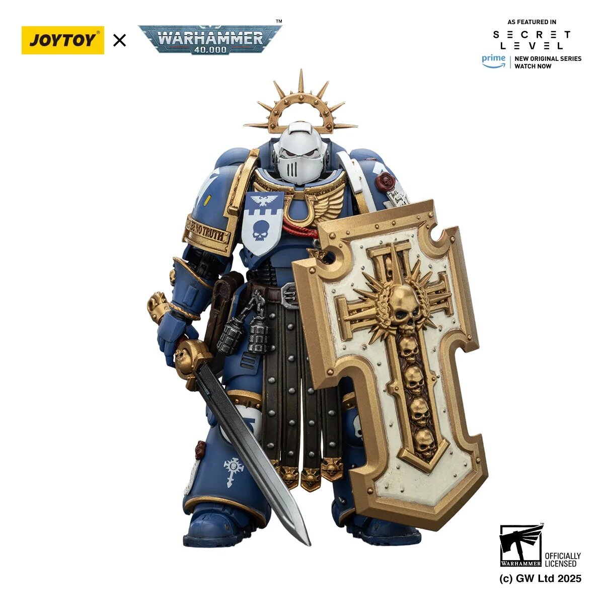 JOYTOY Warhammer 40K Ultramarines Titus, Цвет: Torvald