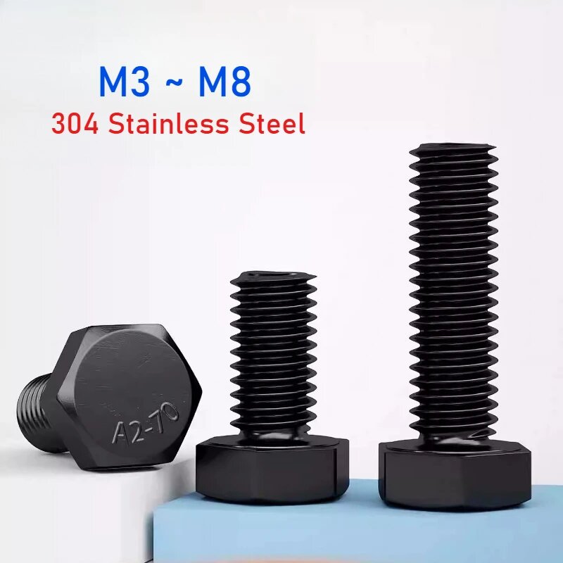 Винты M6x90mm из нержавеющей стали 5шт