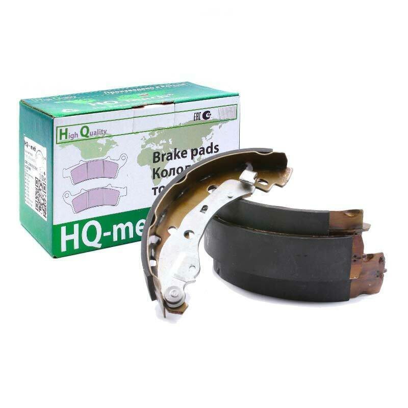 Колодки HQ7729R задние X-Ray, Logan (04-) 203х38 система Bosch, 7701206429, 7701207178, 6001551409