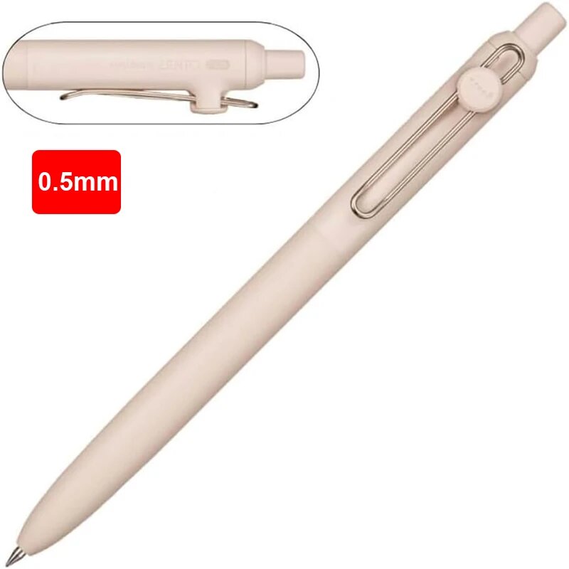 Гелевая ручка Uni-ball Limited Edition разноцветная Бежевый, 0.5mm IVORY