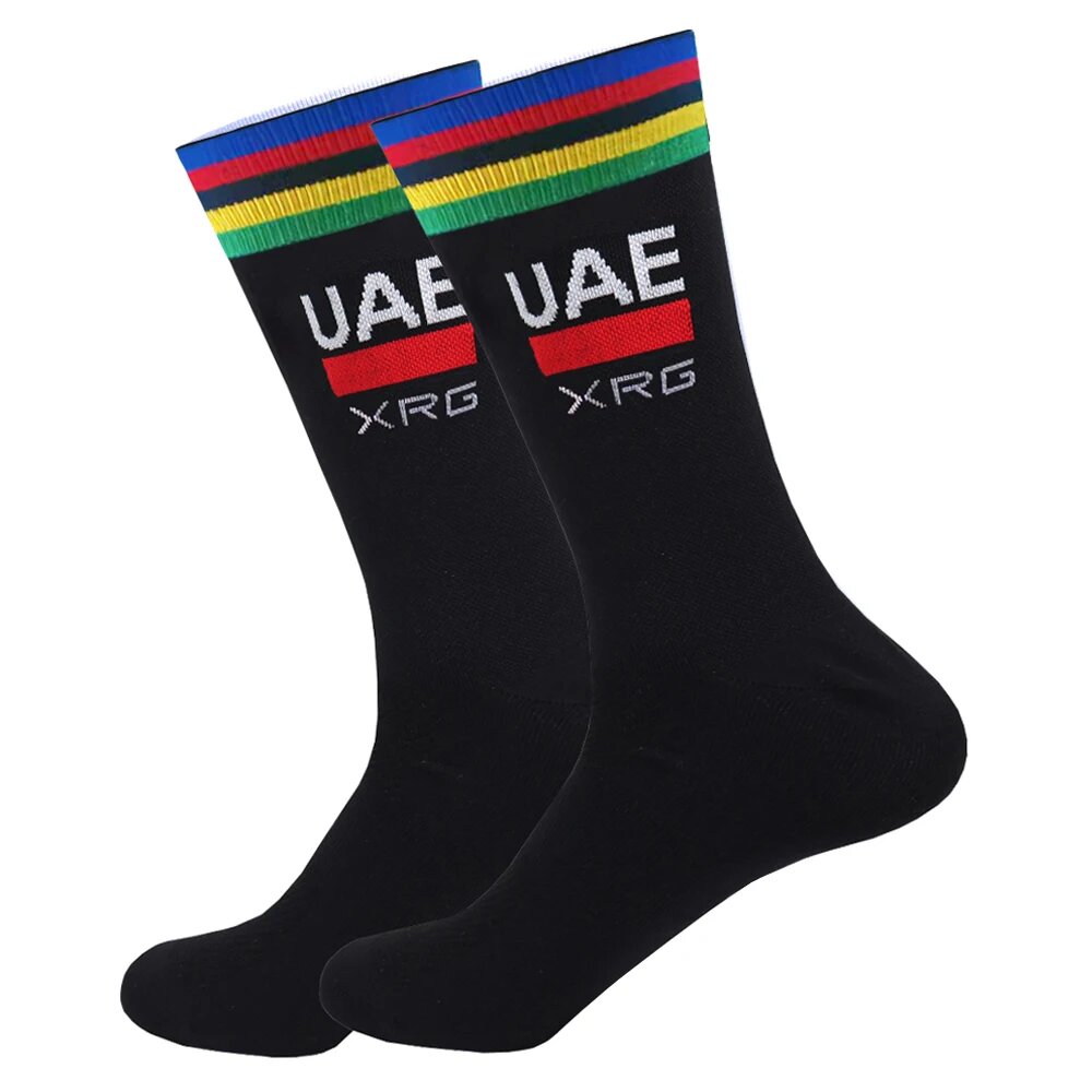 Велоноски черные UAE XRG, полиэстер