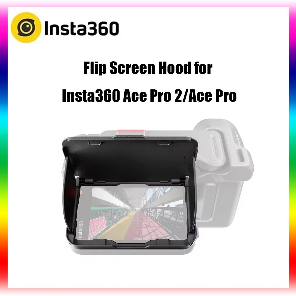 Магнитный алюминиевый козырек для Insta360 Ace Pro 2