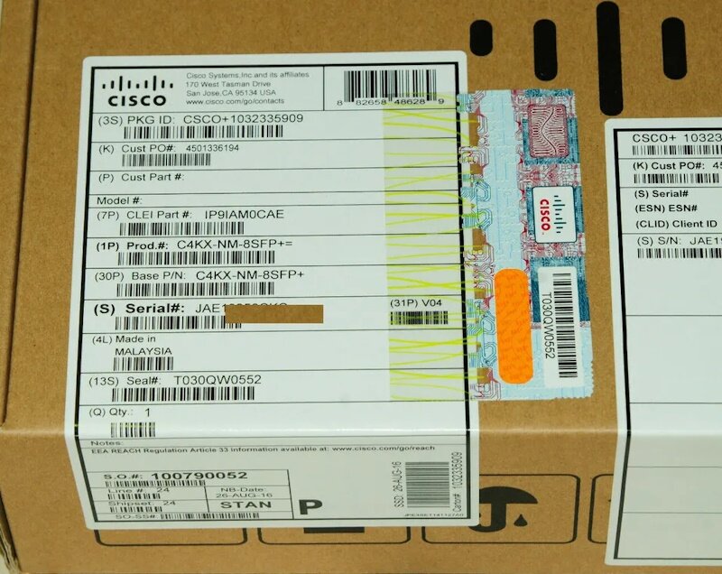 Cisco C4KX-NM-8SFP+