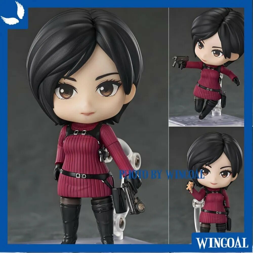 Фигурка Обитель Зла 4 Ада Вонг / Biohazard Resident Evil 4 Ada Wong Нендороид подарок для фаната (10 см) 2761