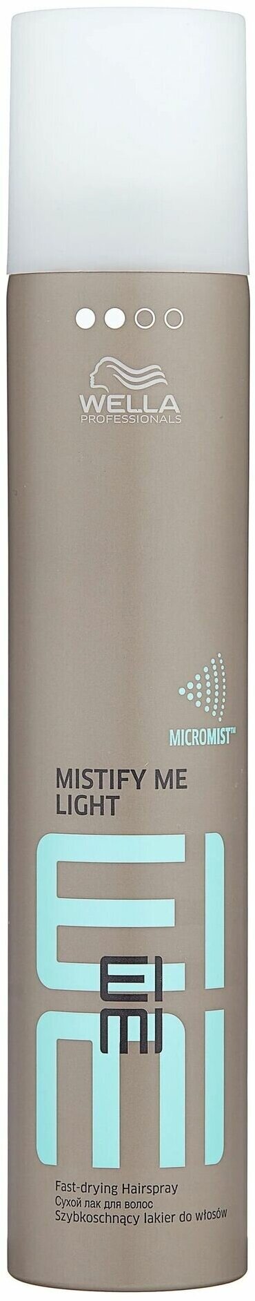 Wella Professionals Eimi Mistify Me Light Сухой лак легкой фиксации 500 мл