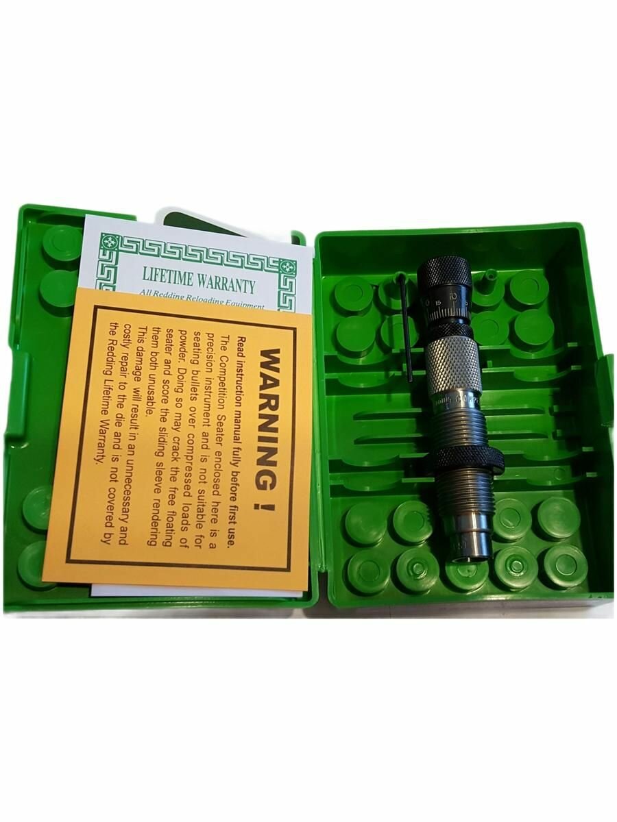 Посадочная матрица Redding Competition Seating Die с микрометром, калибр 6mm x 47 Lapua, арт. 55489