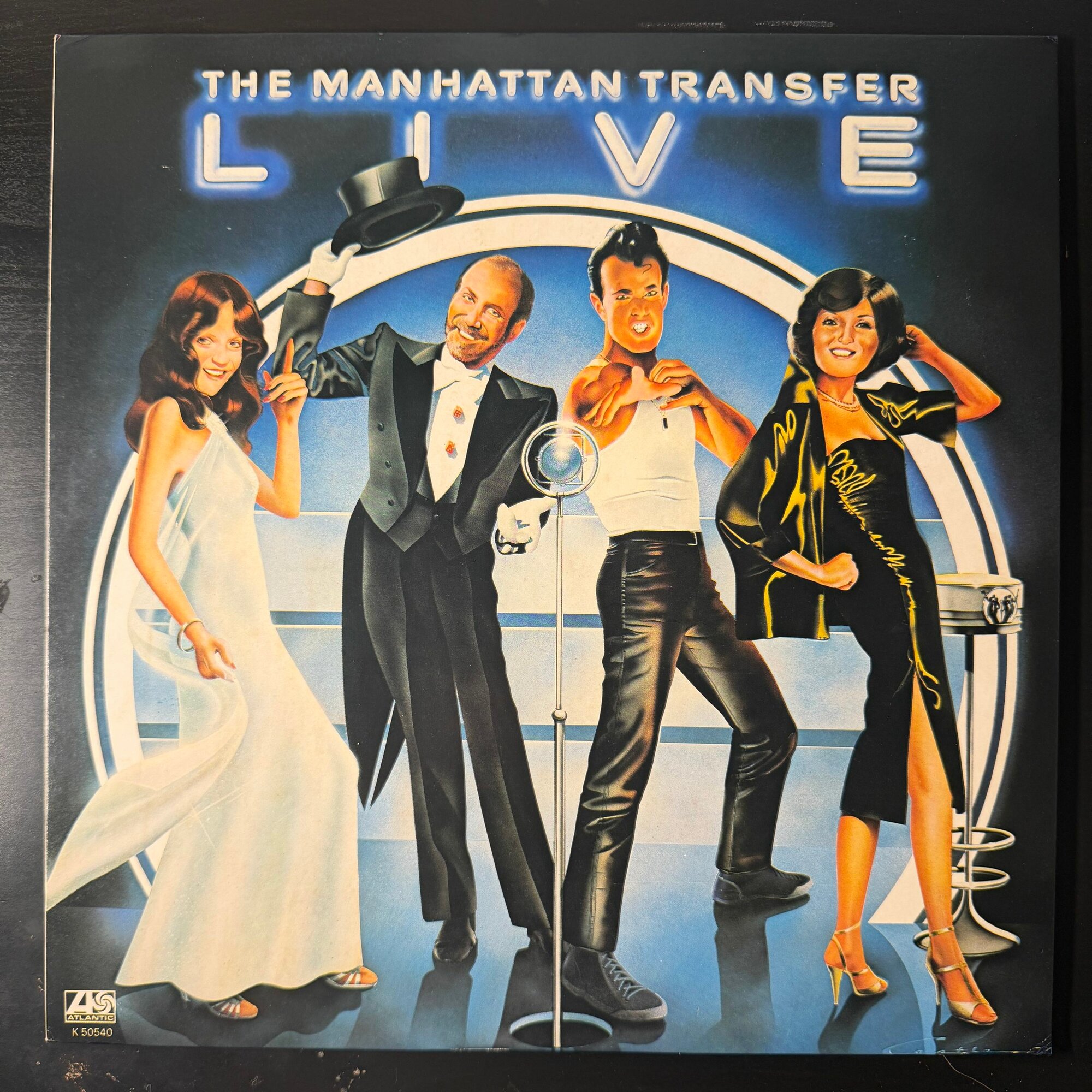Виниловая пластинка The Manhattan Transfer Live (Япония 1981г.)