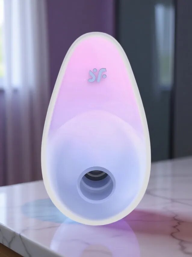 Вакуумный стимулятор клитора Satisfyer Pixie Dust, силикон, фиолетовый