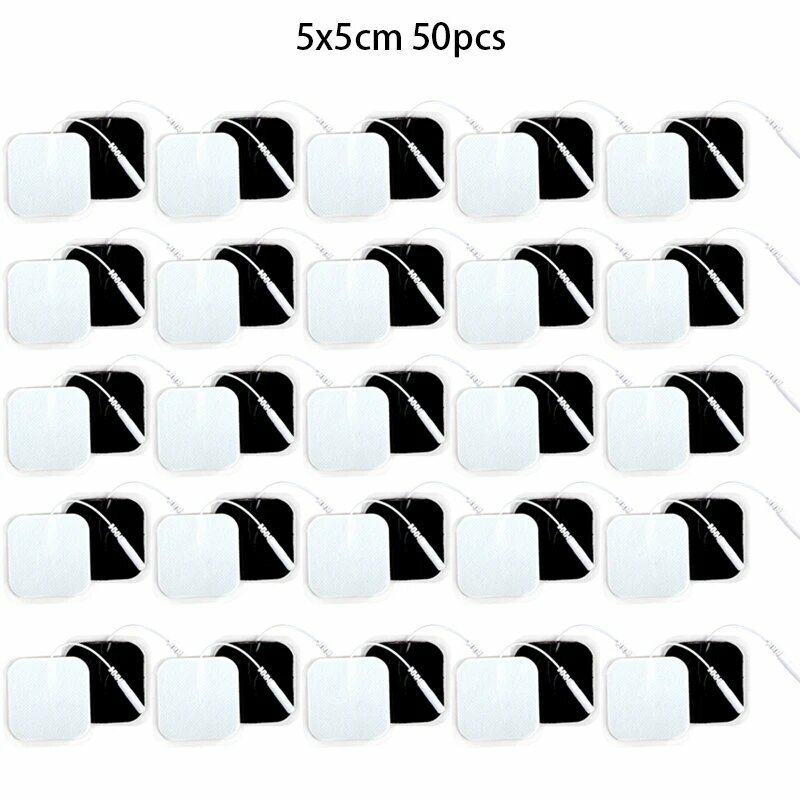 Электроды для миостимулятора 5x5см, белые, 50шт