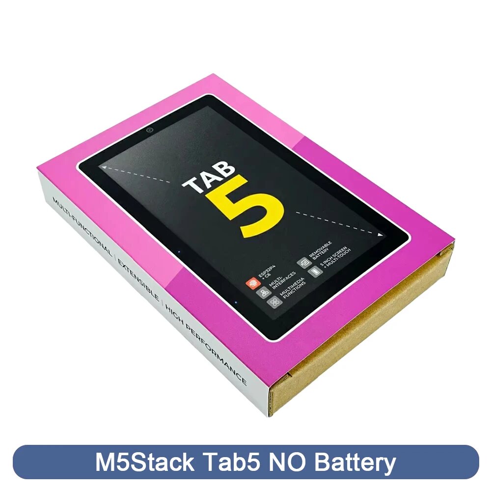 M5Stack Tab5 ESP32 P4 IoT Терминал Tab5 no battery