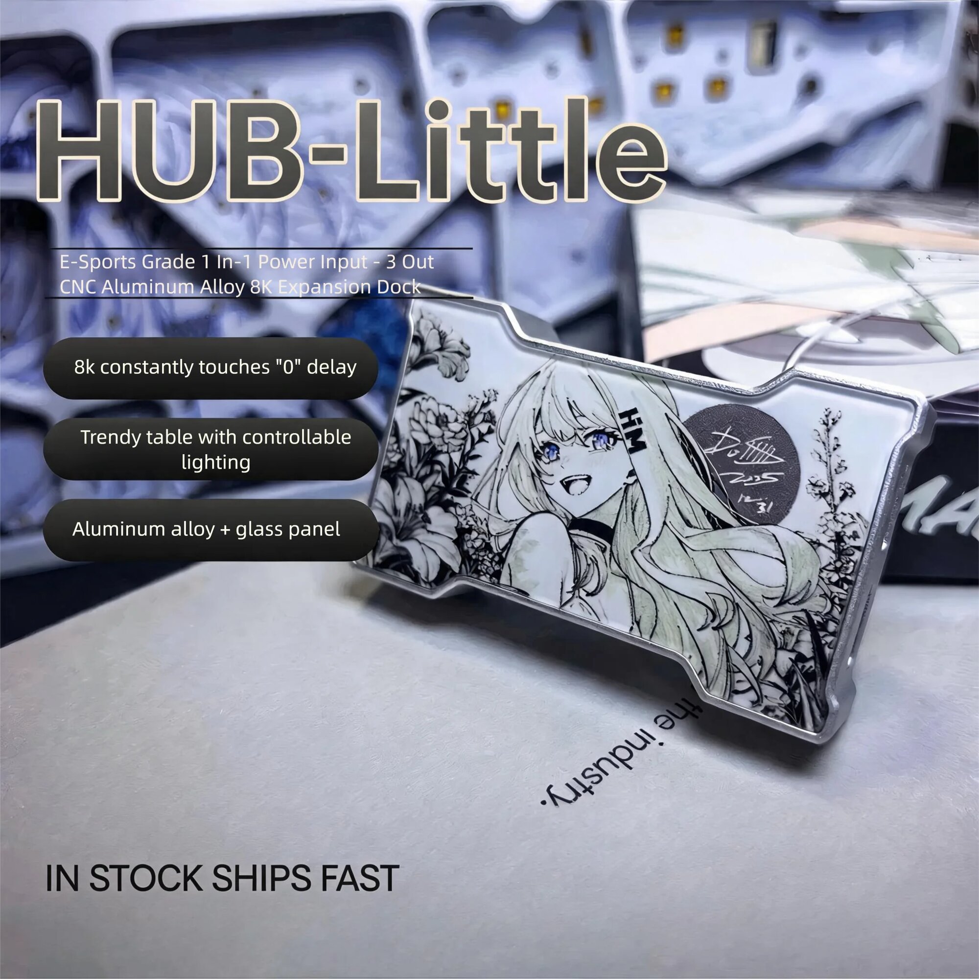 KUXM Hub-little Gaming USB HUB 3 портов