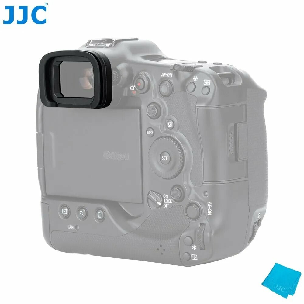 JJC Наглазник для камеры Canon EOS R3 мягкий силиконовый (замена Canon ER-H) EC-ERH