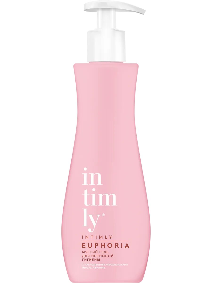 Гель для интимной гигиены INTIMLY Euphoria Персик и ваниль,