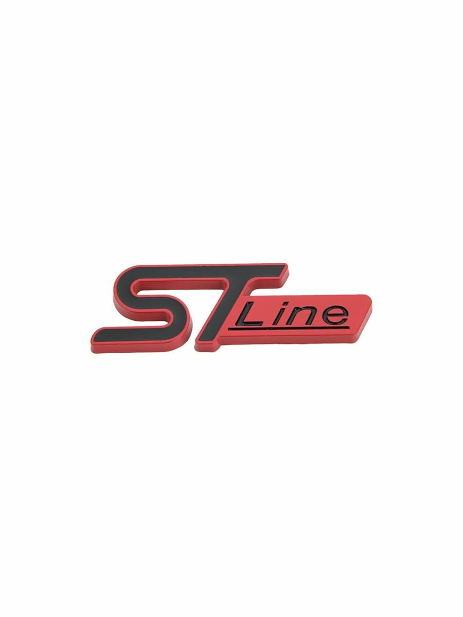 Металлическая 3D наклейка ST LINE шильдик для Форд автомобиль