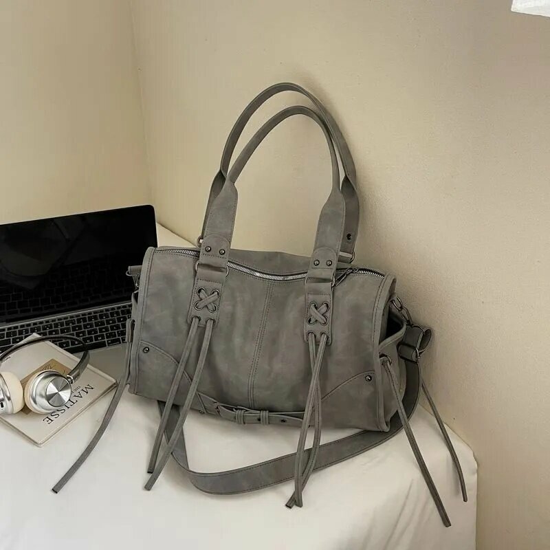 Уникальная ретро-сумка Y2K большого размера через плечо/Unique Retro Oversized Y2K Shoulder Bag