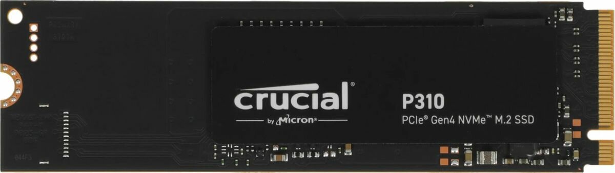 SSD-накопитель Crucial P310 500ГБ (ct500p310ssd8) черный, M.2 2280, PCIe 4.0 x4, NVMe, M.2