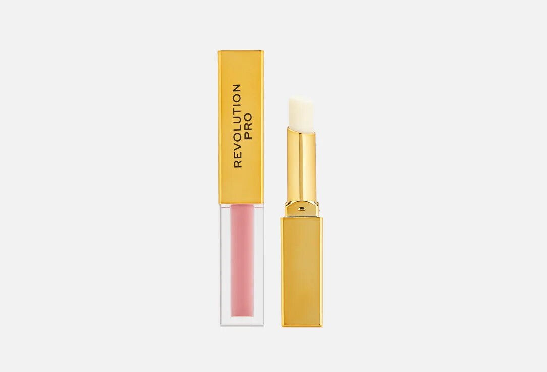 REVOLUTION PRO Supreme Stay 24h Lip Duo жидкая помада И бальзам для ГУБ 2.5 мл Stripped