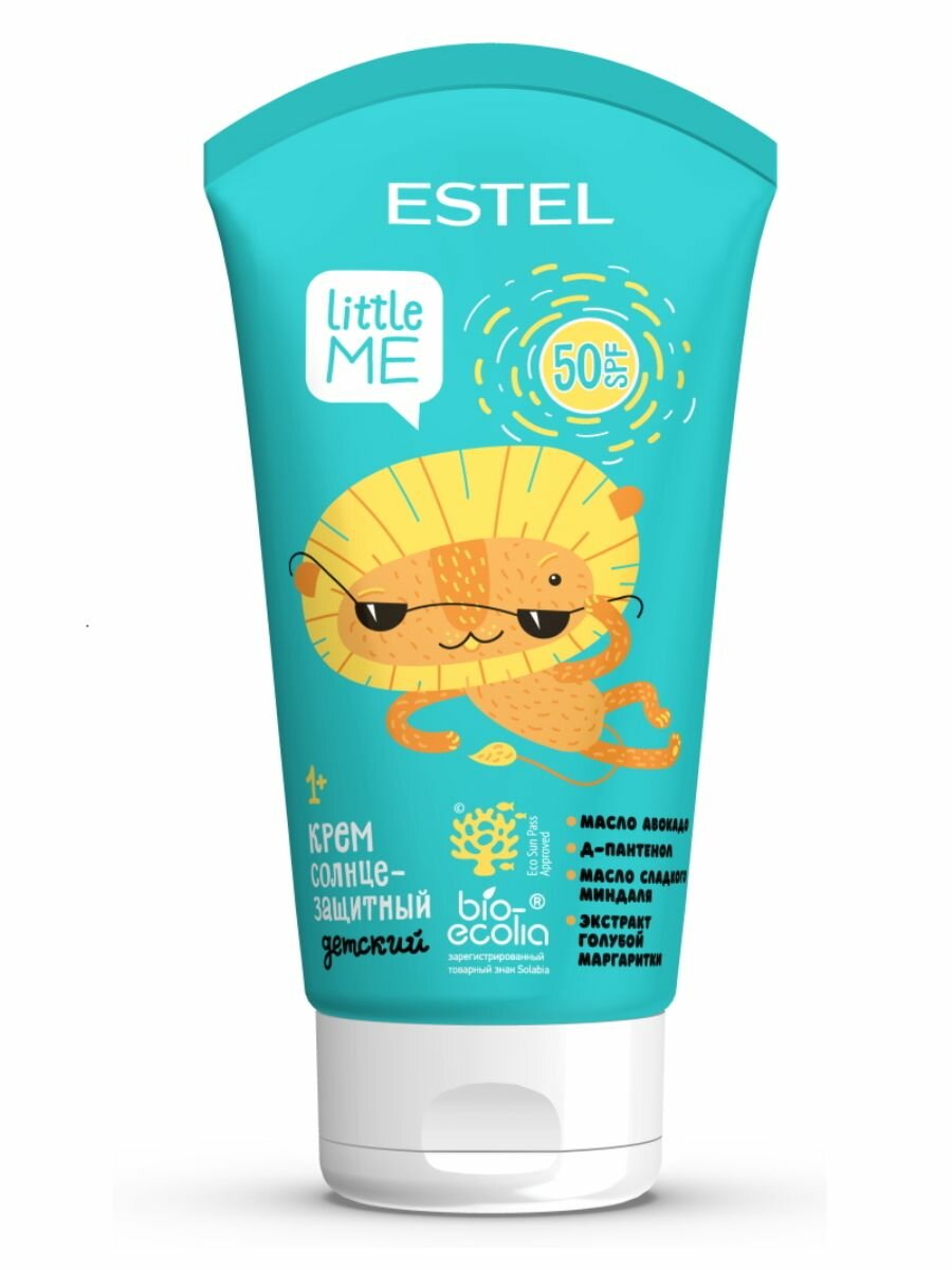 ESTEL PROFESSIONAL Солнцезащитный крем SPF50+ детский LITTLE ME для лица и тела водостойкий 150 мл