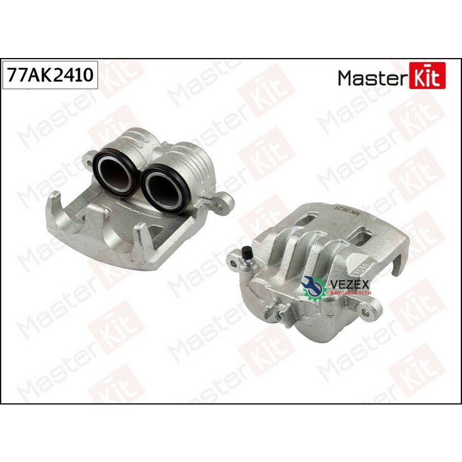 MASTERKIT 77AK2410 Суппорт тормозной пер. прав. Subaru FORESTER 2002-, IMPREZA 1999-, LEGACY IV 2003-, LEGACY 77AK2410