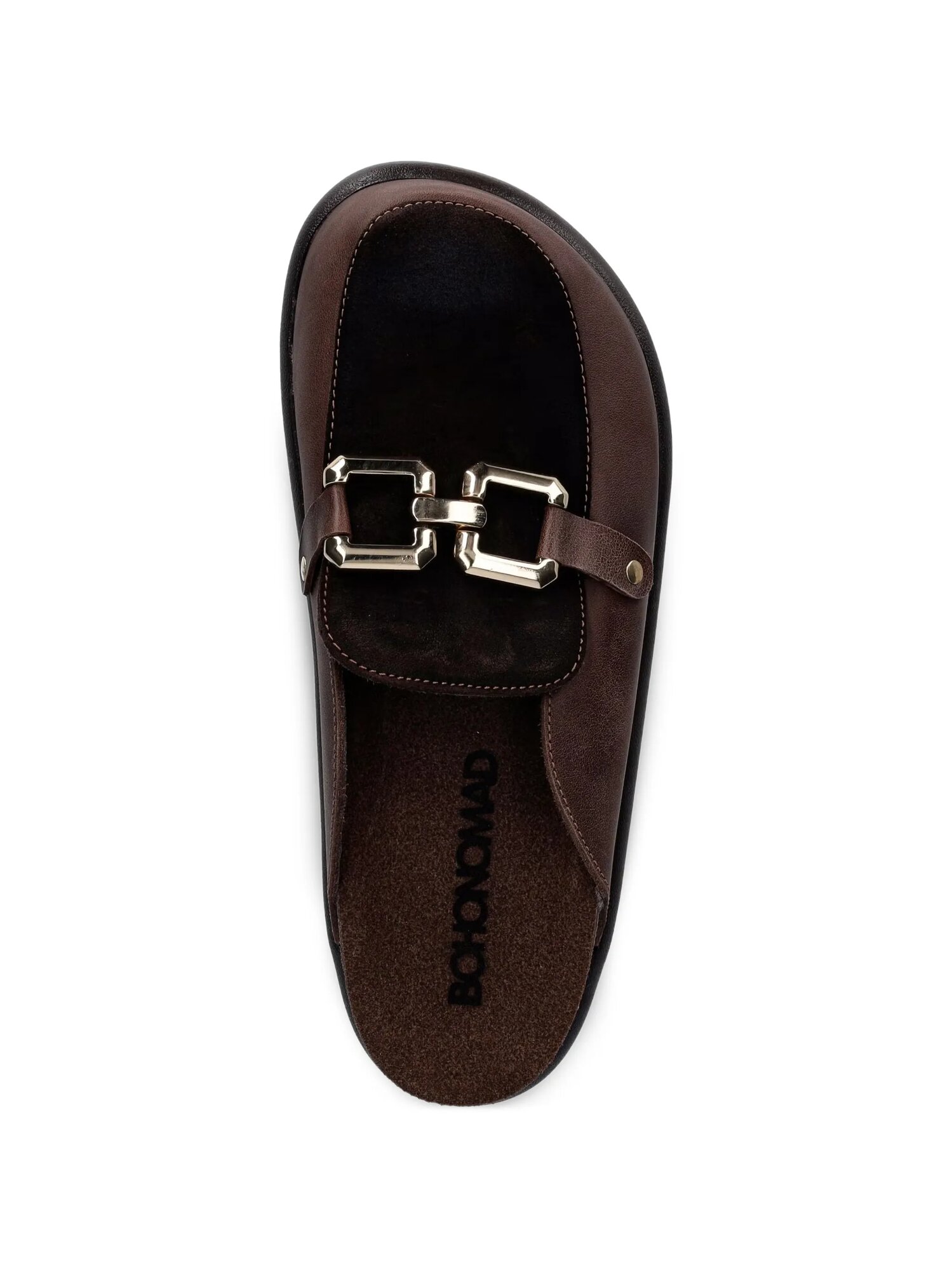 Мюли BOHONOMAD Buckle-detail mules, размер 37, brown — фото 1