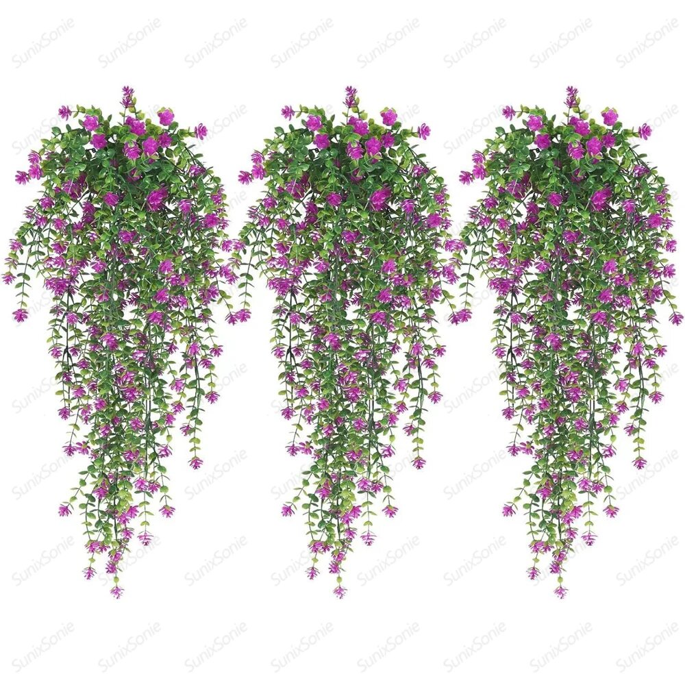 Искусственные фиалковые лозы, 3 шт.