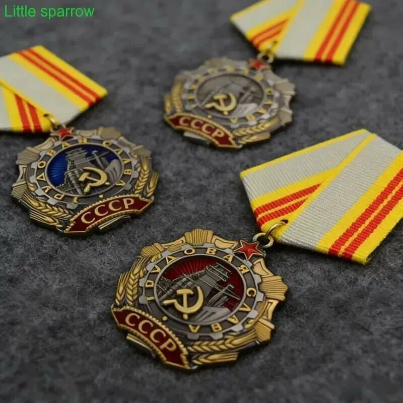 Муляж орденов Трудовой Славы трех степеней, эксклюзивный