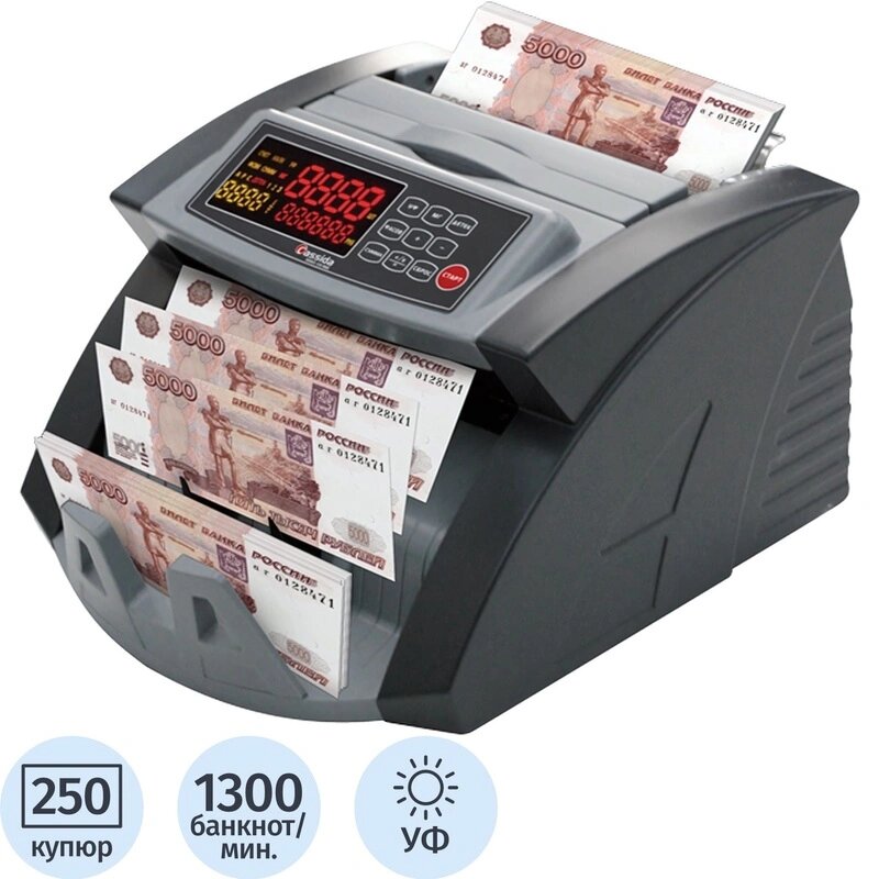 Счетчик банкнот Cassida 5550 UV/MG_ LED
