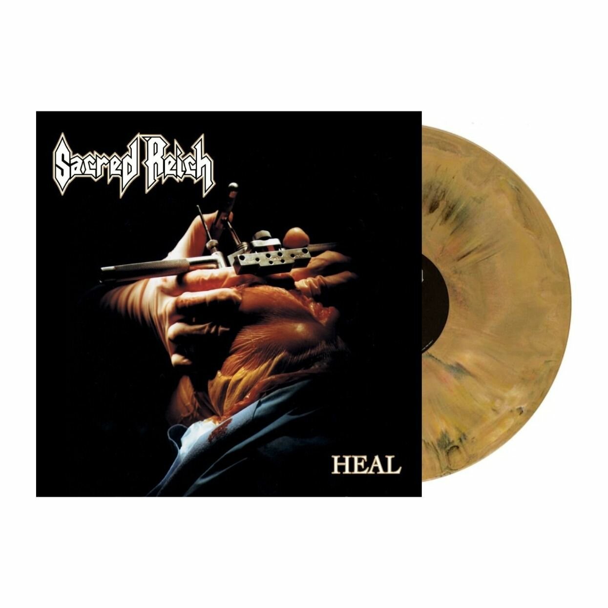 Виниловая пластинка Red-Orange Marbled, Sacred Reich - Heal, Vinyl, LP, New