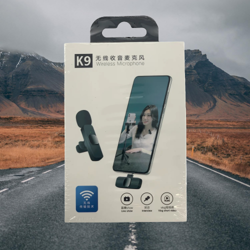 Микрофон K9 Collar Microphone Plug & Play USB Type C и iOS Wireless